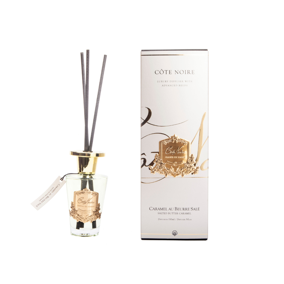 Gold Diffuser 150ml - Salted Caramel | Diffusers | Tilley's Furniture